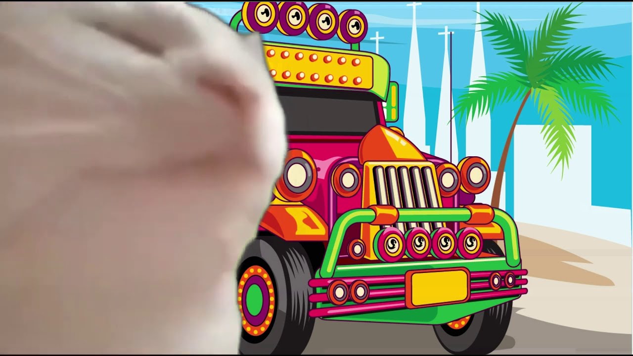 Cat Vibing to Beep Beep Beep Ang Sabi Ng Jeep - YouTube