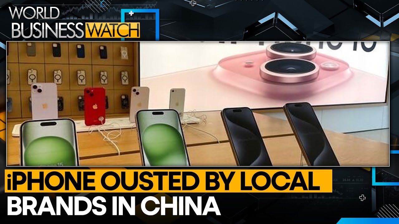 iPhone ousted by local brands in China | World Business Watch | WION ...