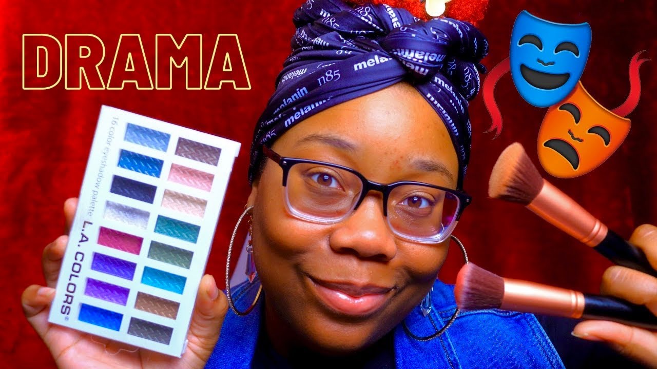 ASMR POV: Drama Teacher Does Your Makeup for School Play 🎭 (layered sounds, personal attention ...