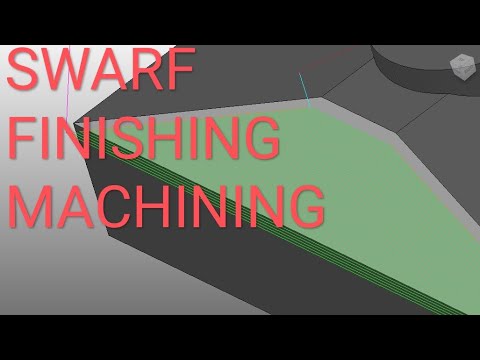 SWARF FINISHING MACHINING 3D PROGRAMING DELCAM POWER MILL - YouTube