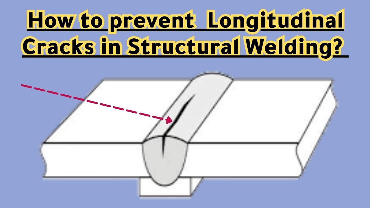 Longitudinal Cracks in structural welding - YouTube