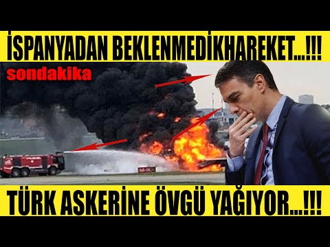 #sondakika İSPANYADAN BEKLENMEDİK HAREKET..... !!!  TÜRK ASKERİNE ÖVGÜ YAĞDIRDI....!!!