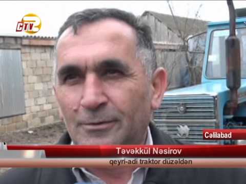 Qeyri - adi traktor - Cəlilabad