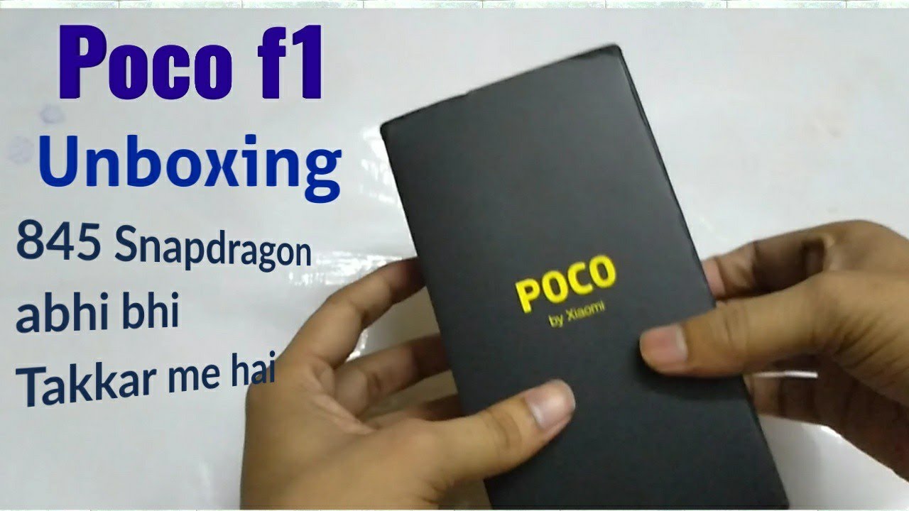 Poco F1 Unboxing and review - YouTube
