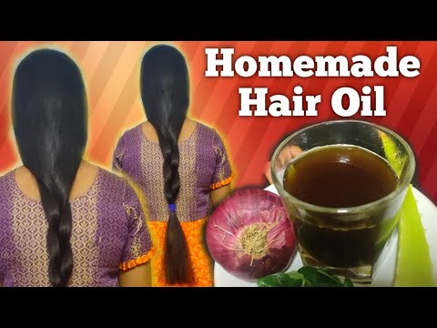 Home Made Hair Oil Hair Oil Making|Home Made Herbal Hair Oil - YouTube