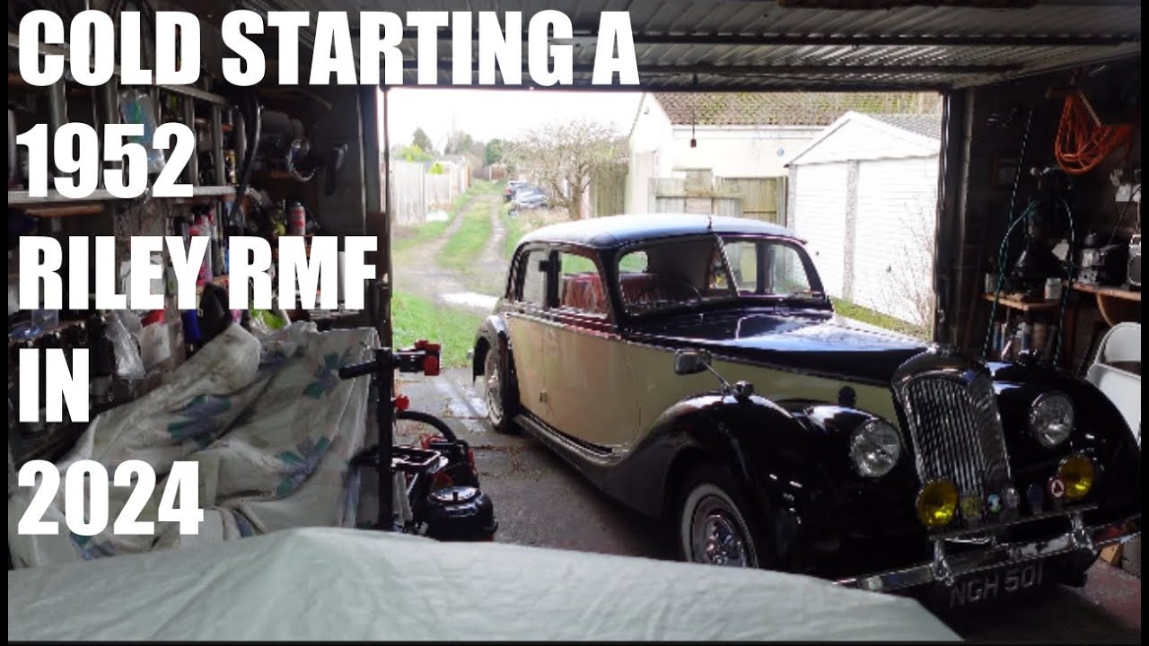 COLD STARTING A 1952 RILEY RMF - YouTube