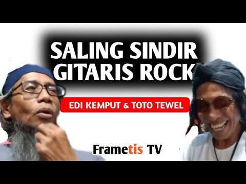 Gitaris rock Edi Kemput dan Toto Tewel saling sindir