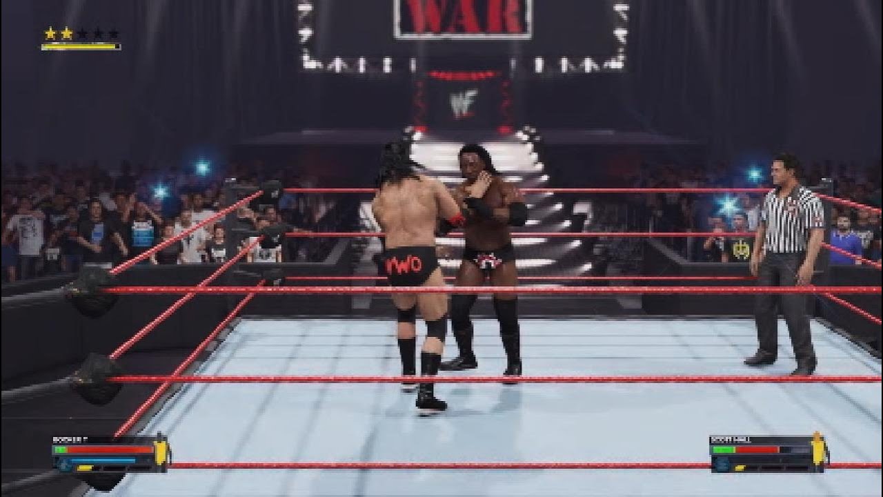 WWE2K24 Best Of The 90's Universe Mode - Week 27 - Scott Hall vs Booker T - PS5 Gameplay - YouTube