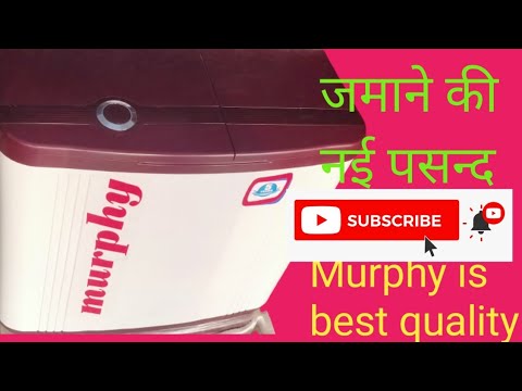 Murphy washing machine quality - YouTube