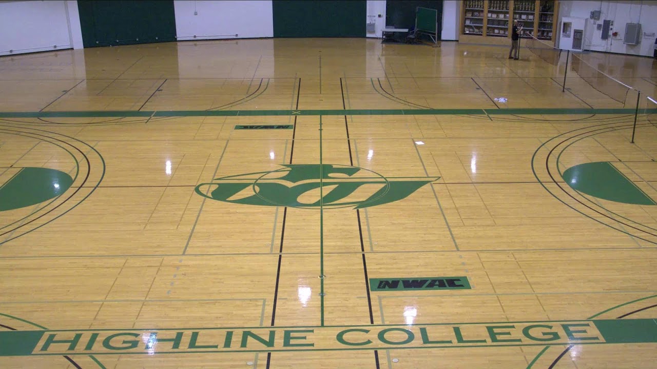 Highline College vs. Tacoma CC Mens' Basketball - YouTube