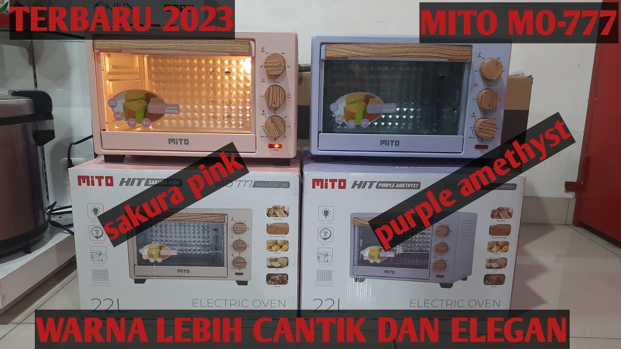 Oven Mito MO-777 Hadir Dengan Varian Warna Baru Sakura Pink & Purple ...