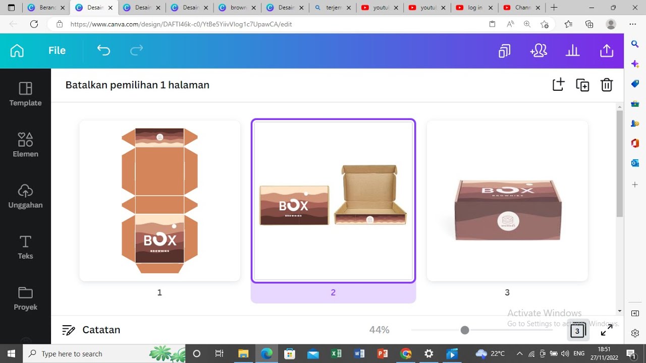 Membuat Kemasan Produk di Canva - Aplikasi Komputer - YouTube