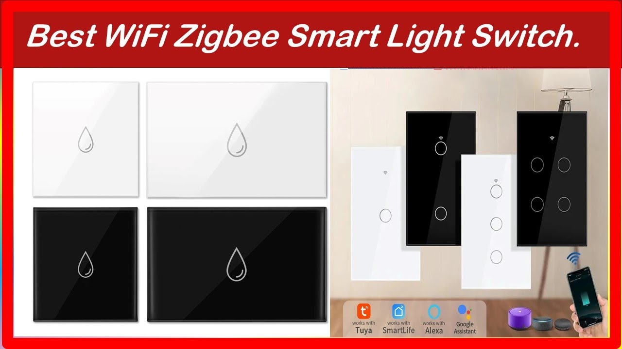 Best WiFi Zigbee Smart Light Switch. | Top 5 Best WiFi Zigbee Smart Light Switch. - YouTube