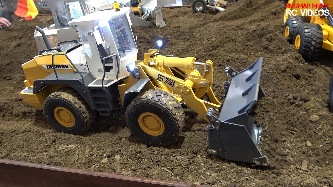Radlader Liebherr 574 von MAGOM HRC - YouTube
