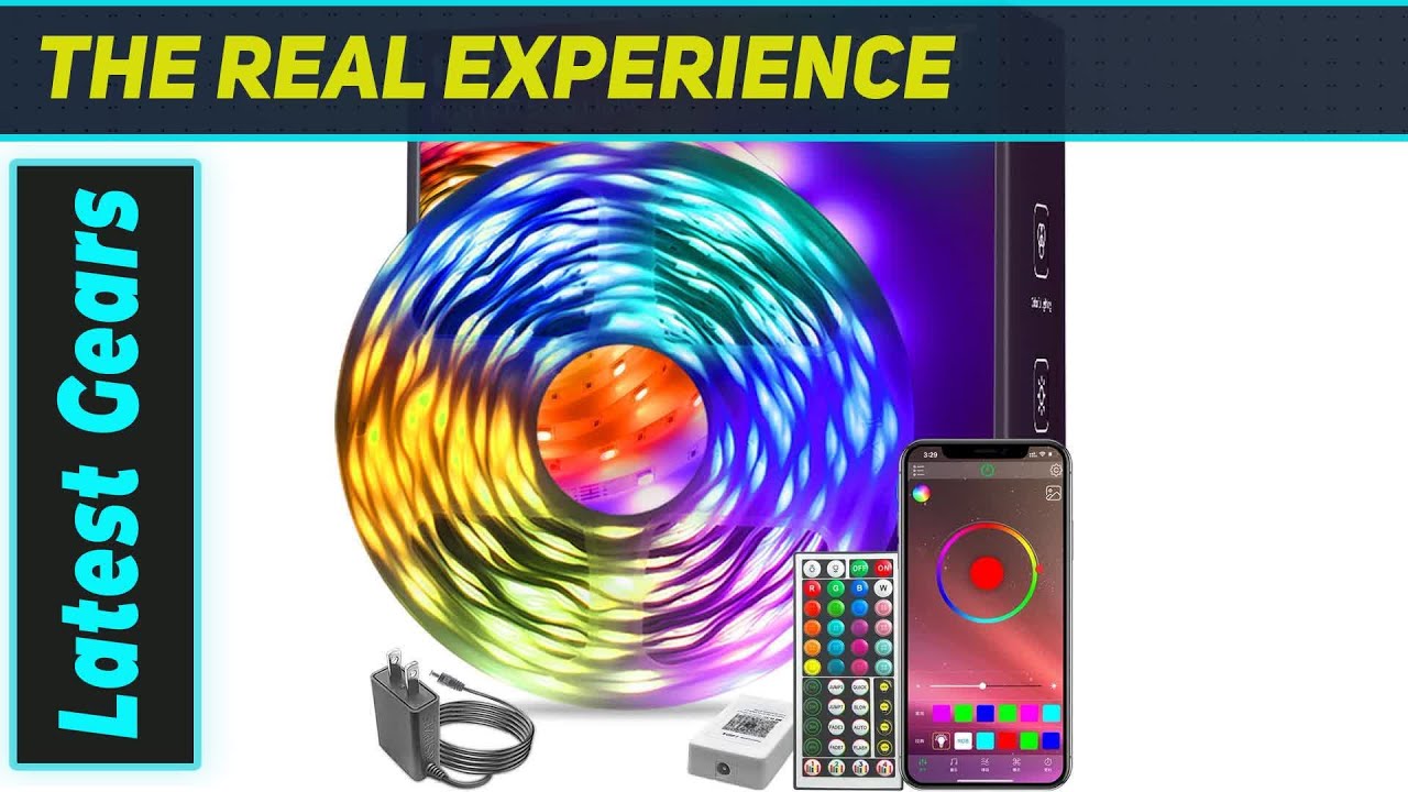 KSIPZE LED Strip Lights: The Ultimate Lighting Experience - YouTube