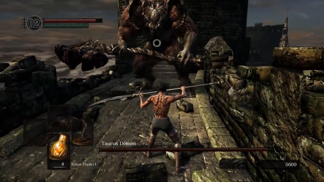 Black Knight Halberd 1/4 - Dark Souls Build Walkthrough - YouTube