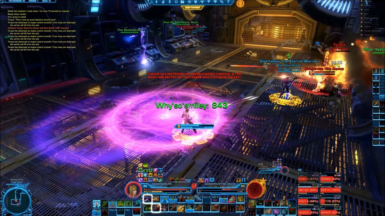 SWTOR Bosses Guide - Torque (HM - The Ravagers) - YouTube