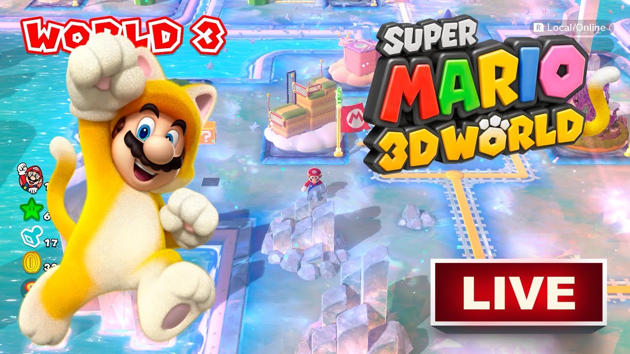 Super Mario 3D World Live - YouTube