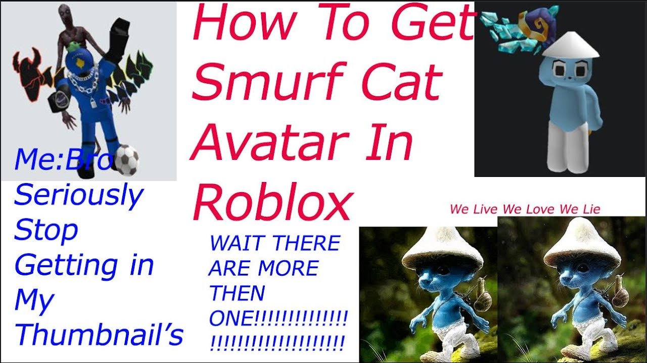 How To Make Smurf Cat Avatar In Roblox For 0 Robux#roblox #forfree ...