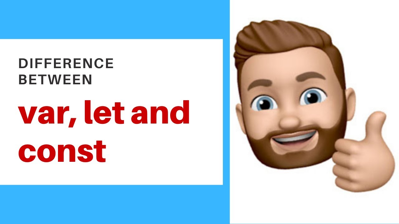 Difference between var, let and const | DIFFERENCE BETWEEN series ...