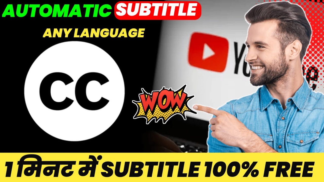 How To Add Automatic Subtitles Or Caption In YouTube Videos || Add Auto ...