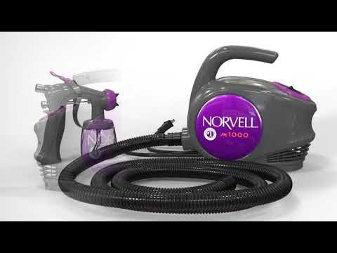Norvell Sunless Kit - M1000 Mobile HVLP Spray Tan - YouTube
