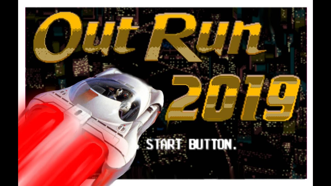 OUTRUN 2019 SEGA MEGADRIVE GAMEPLAY RETRO SCI FI RACING 1993 - YouTube