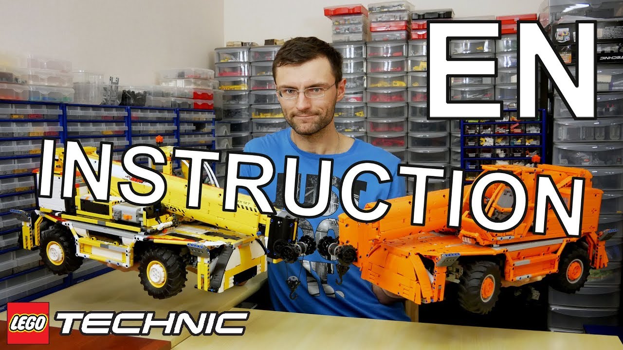 LEGO Technic Merlo ROTO Telehandler Review and Instructions - YouTube