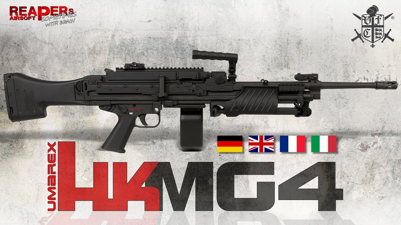 [Special] VFC/Umarex HK MG4 AEG (0.5 Joule Airsoft/Softair mit Mosfet ...