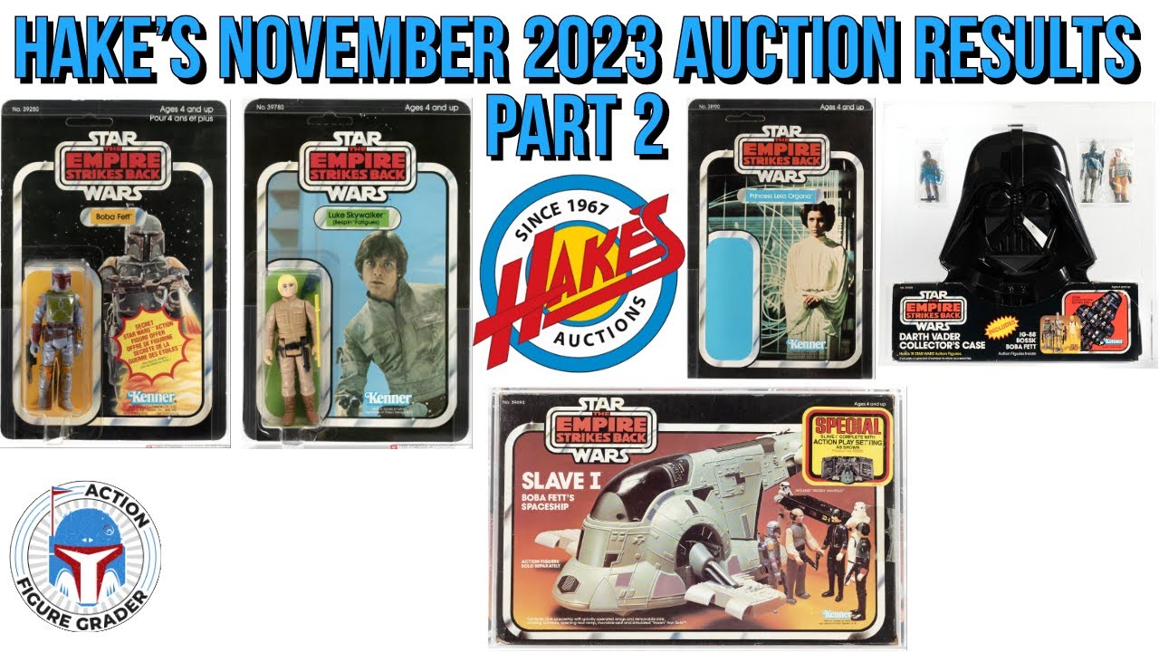 Hakes Auctions Lot 239 Recap Part 2 | Vintage Star Wars Action Figures ...