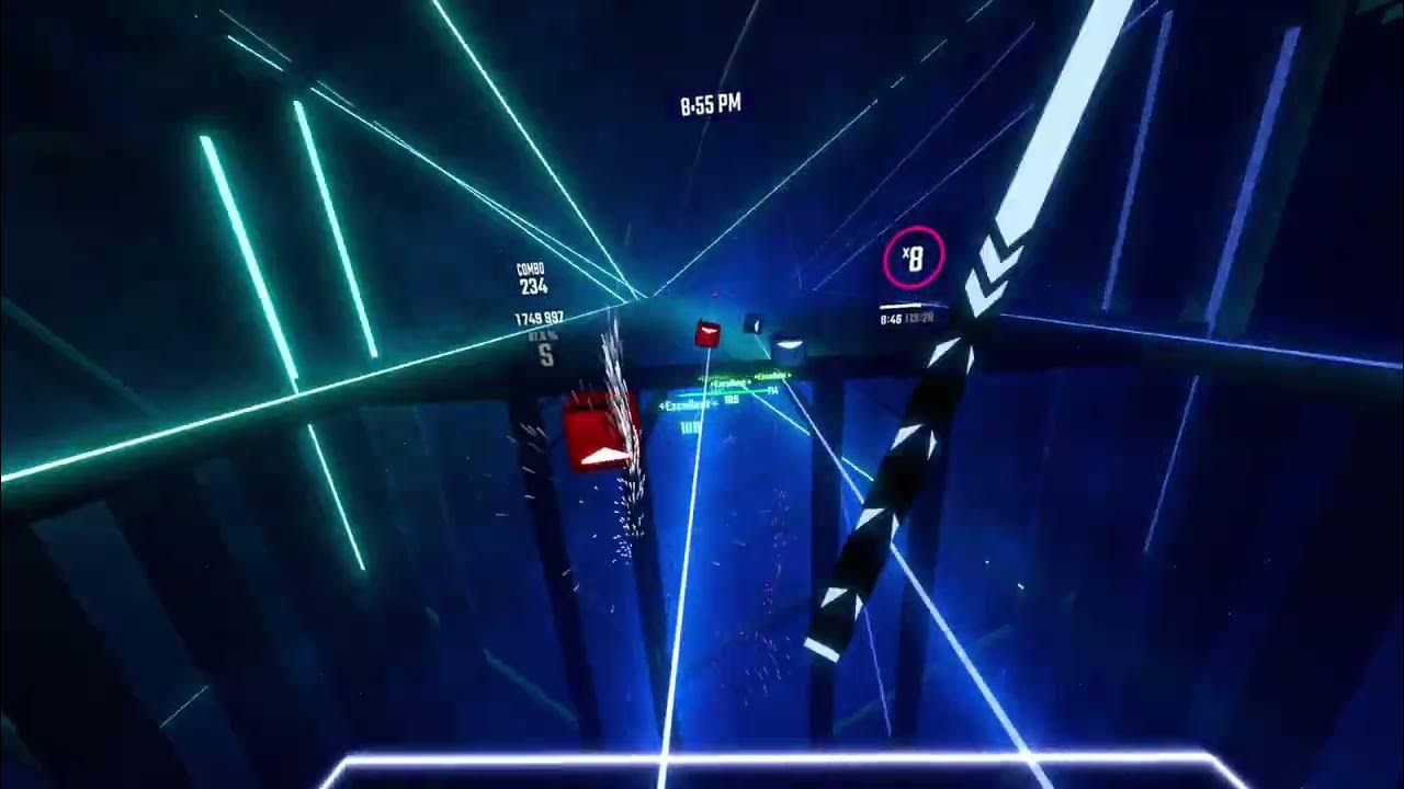 [VR] Beat Saber - DM Dokuro - Devourer of Gods (Nonstop mix) (EXPERT+ 86.22% S) - YouTube