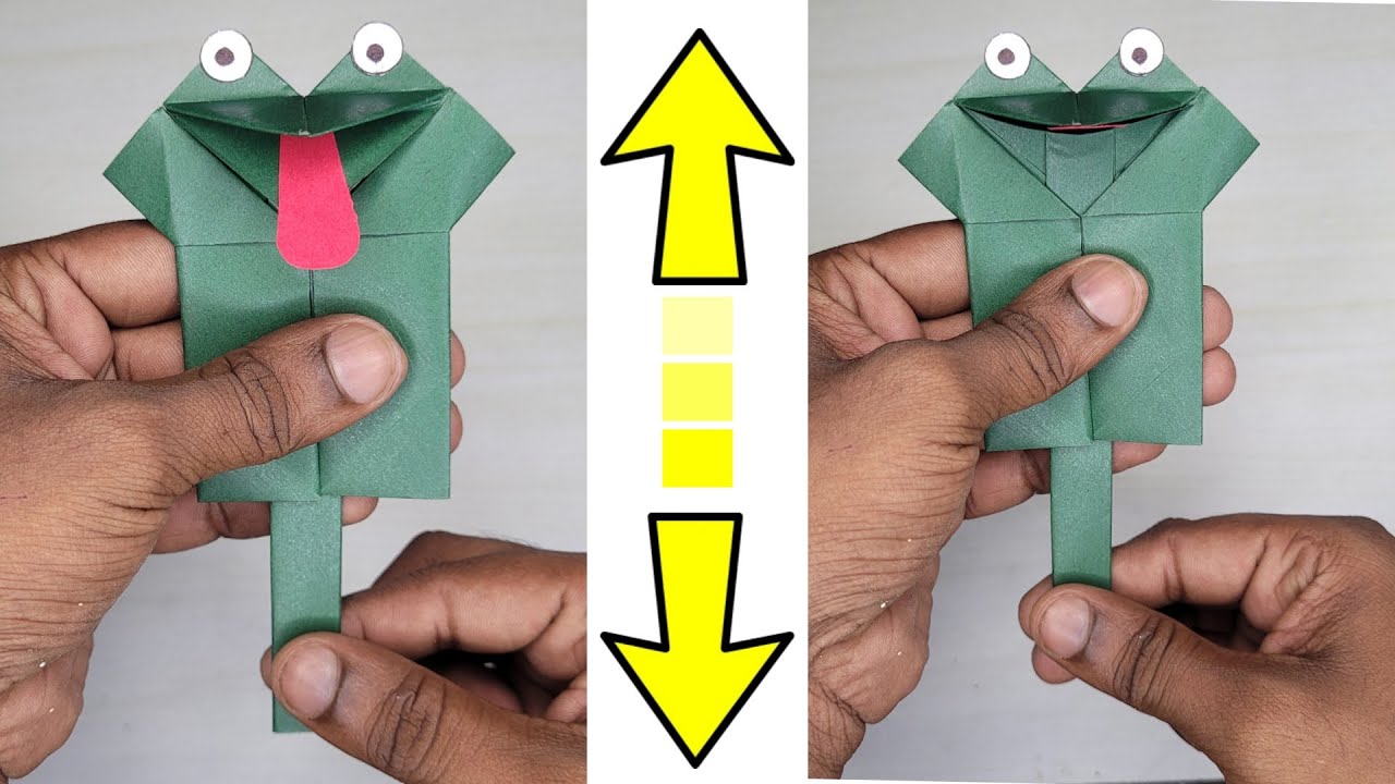 Crazy Frog | Moving Paper TOYS | Easy Paper Craft #rdpapercraft # ...