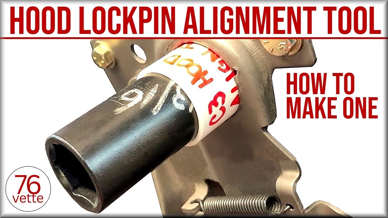 Hood Lockpin ALIGNMENT TOOL - YouTube
