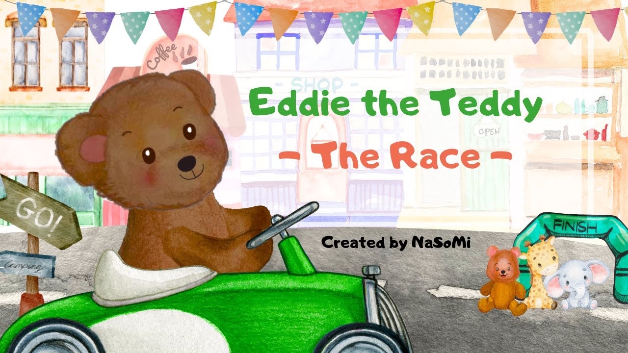 The Race | READ ALOUD | Eddie the Teddy Storybook - YouTube