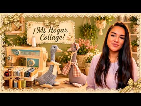 Hogar en Calma | Decoración , Cottage y Ganzos de Tela Hechos a Mano