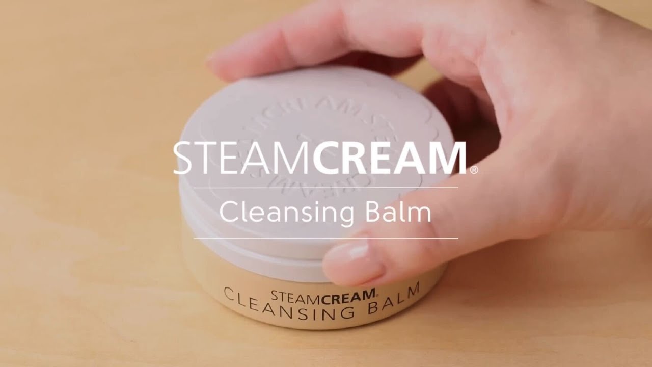 STEAMCREAM Cleansing Balm - YouTube