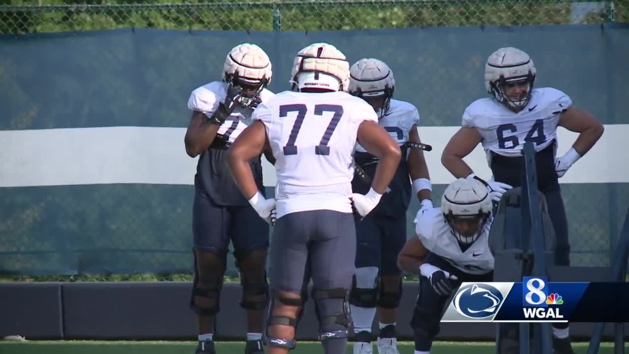 Penn State offensive line - YouTube