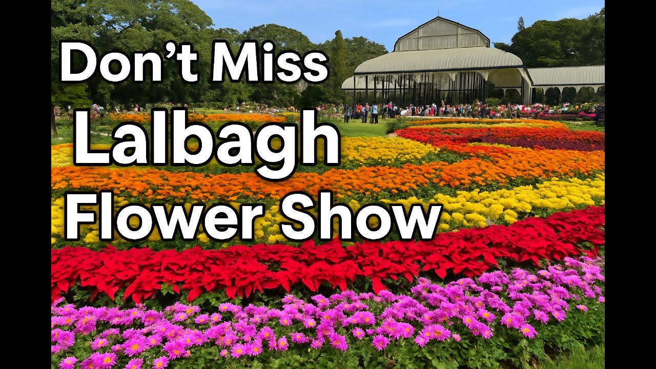 Lalbagh flower show 2024 - Theme of Basavanna - YouTube
