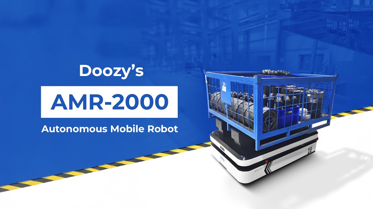 DAR-2000: Doozy Robotics’ Autonomous Mobile Robot with 2000kg Payload ...