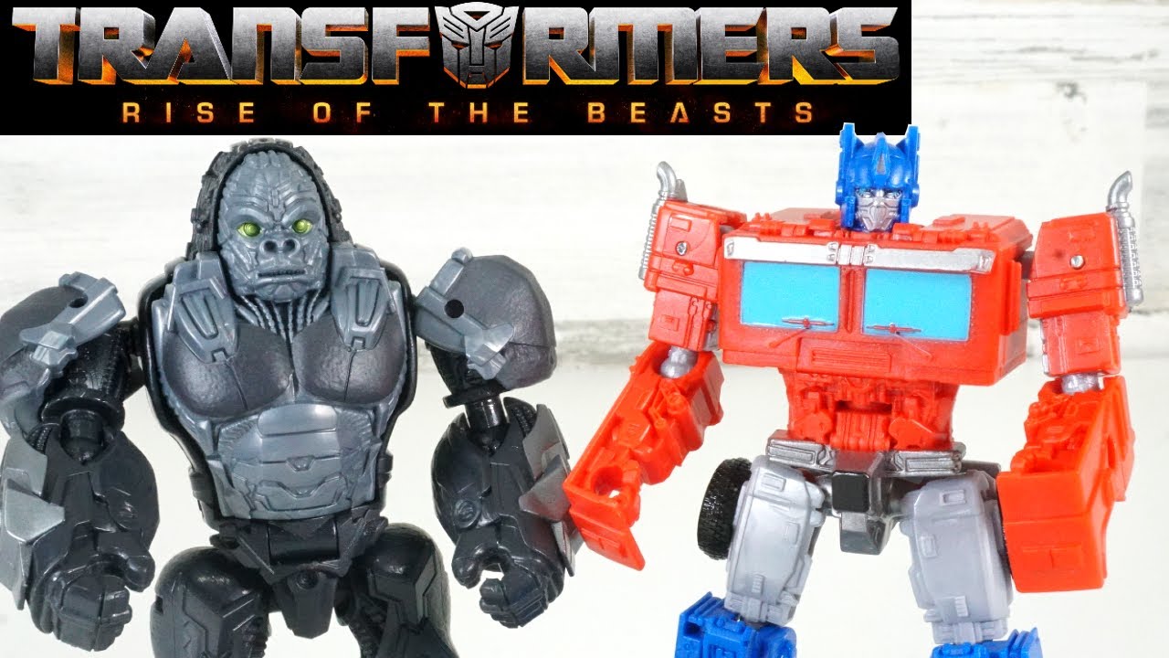 Transformers Rise of the Beasts Beast Weaponizers Optimus Prime and ...