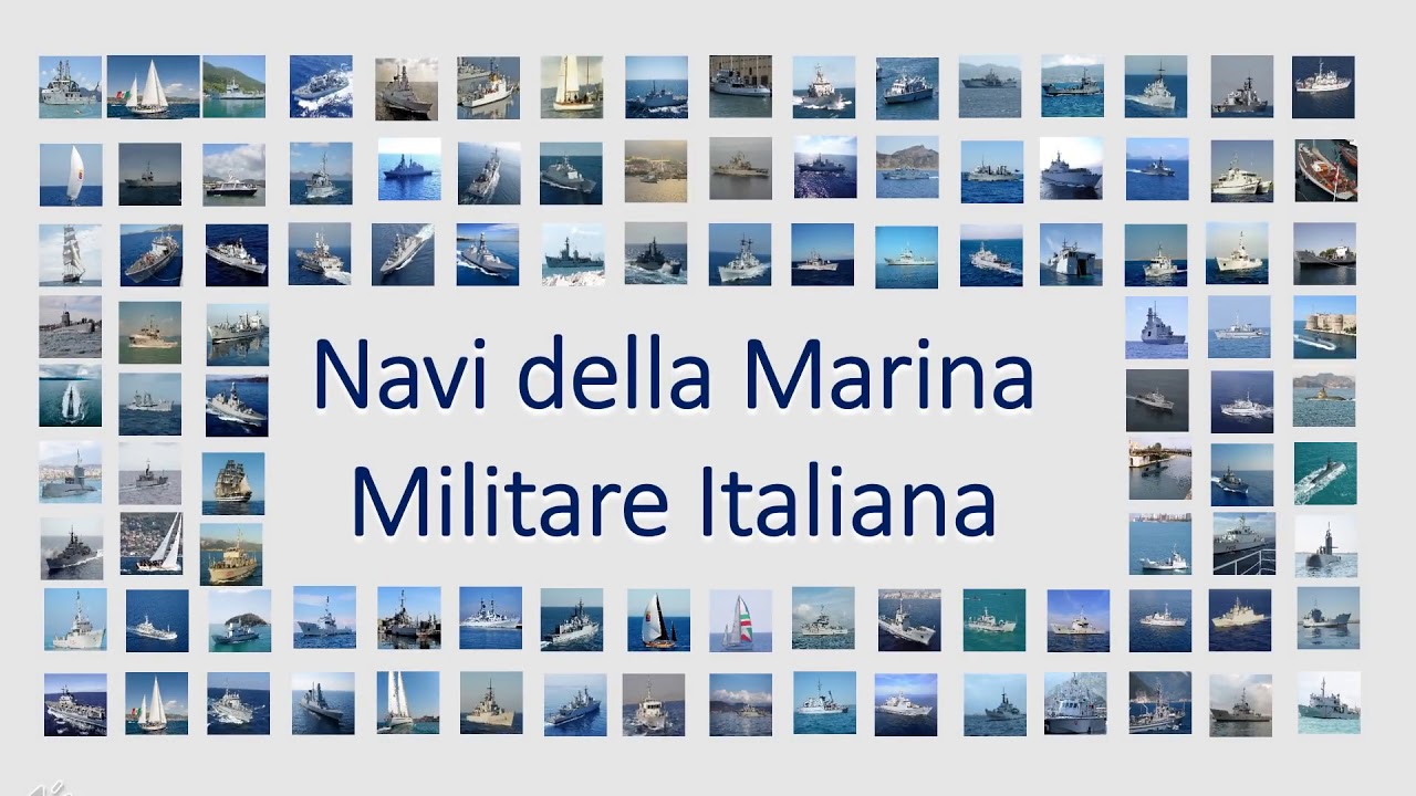 Tutte le navi della marina italiana - YouTube