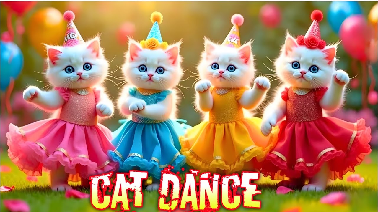 🐱 Funny cat Dance//Cute & Funny Cat Dance Videos 💃#catdance #cat #funny ...