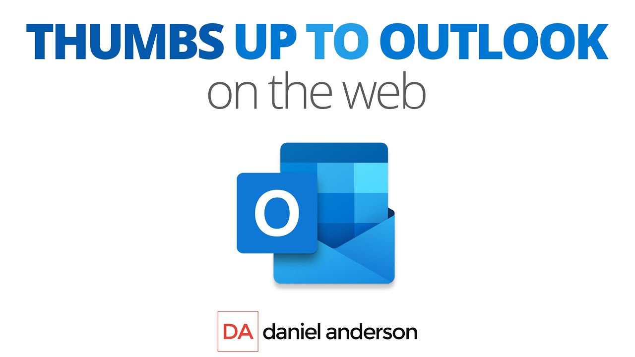 Outlook on the Web - Liking an email message - YouTube