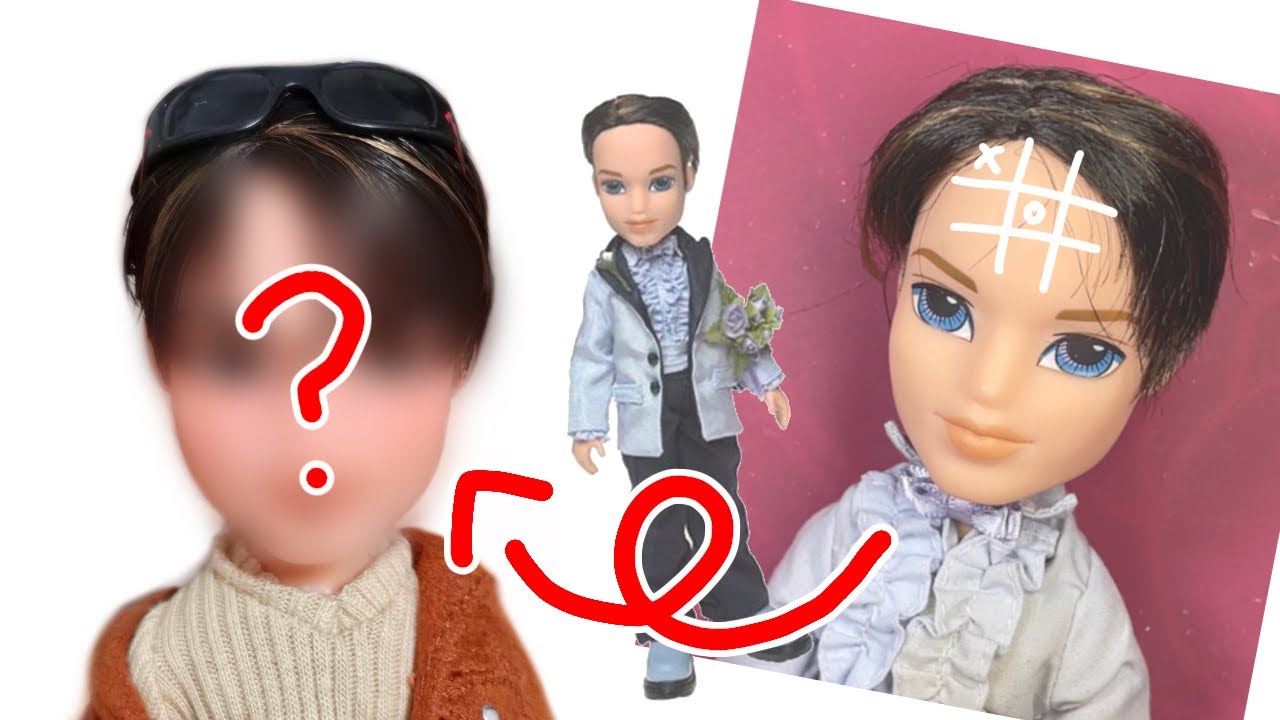 Creating My Own Bratz Boyz Character! My First Ever RePAINT?! - YouTube