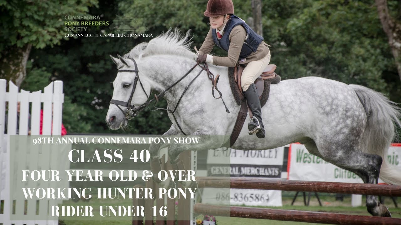 Class Forty Working Hunter Pony Rider Under 16 | 98th Annual Connemara ...