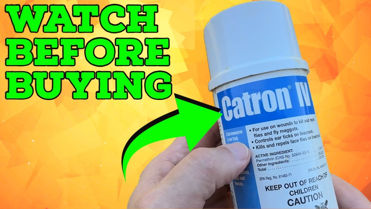 Catron IV Screw Worm Aerosol 10 oz - YouTube