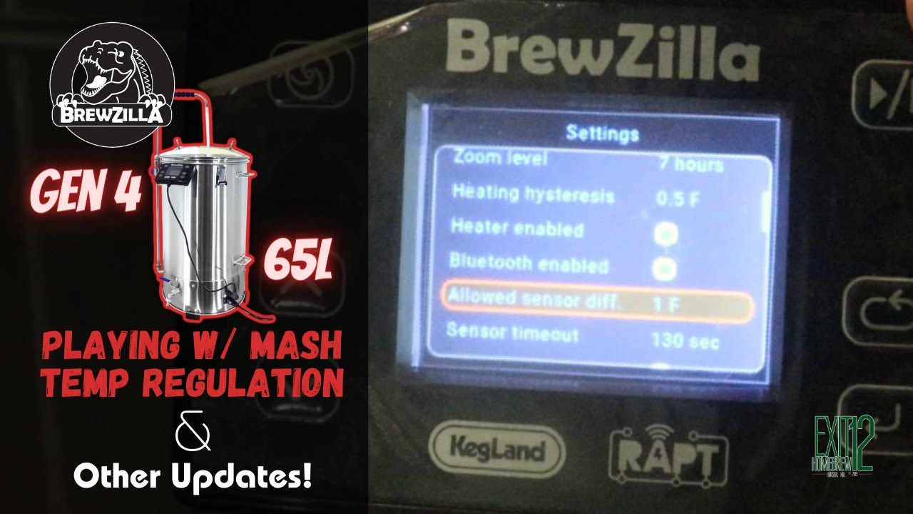 EP #143: Brewzilla Gen 4 65L Mash Temp Regulation & Other Homebrew ...