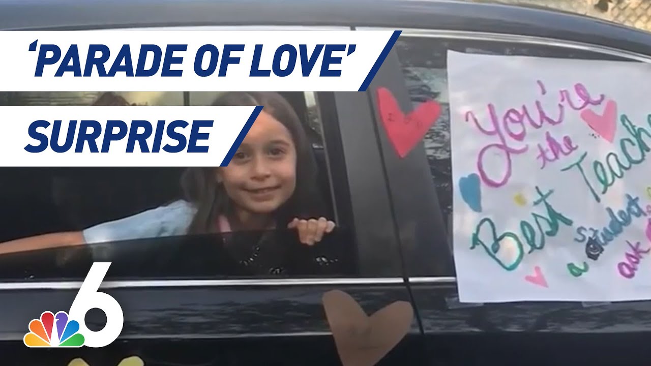 Students Surprise Teacher With Retirement 'Parade of Love' | NBC 6 ...
