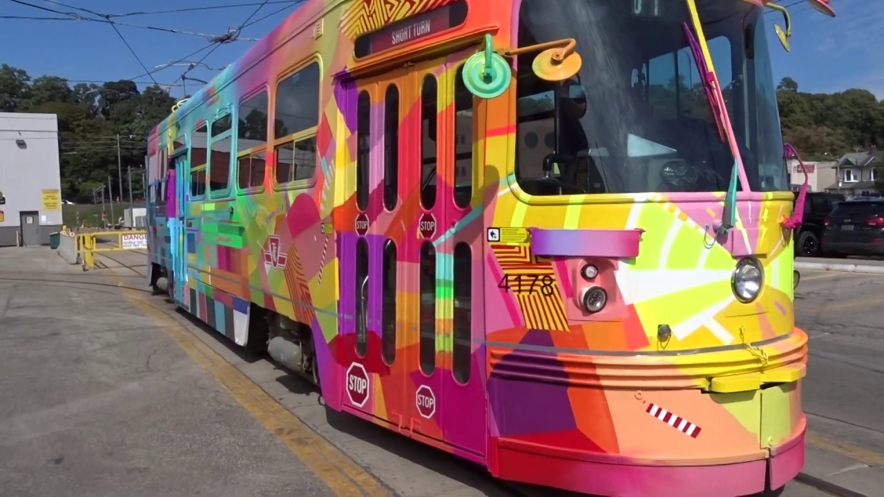TTC 4178 CLRV Streetcar New Paint Scheme Inside And Out Side Until It ...