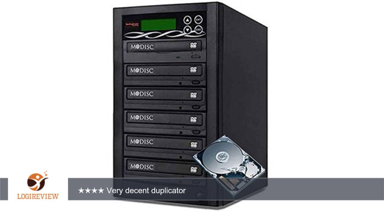 Bestduplicator Pro Hd Series - 5 Target External Disc Dvd/cd Duplicator ...